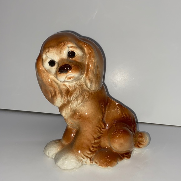 Accents | Vintage Royal Copley Cocker Spaniel Puppy Dog Ceramic Planter ...